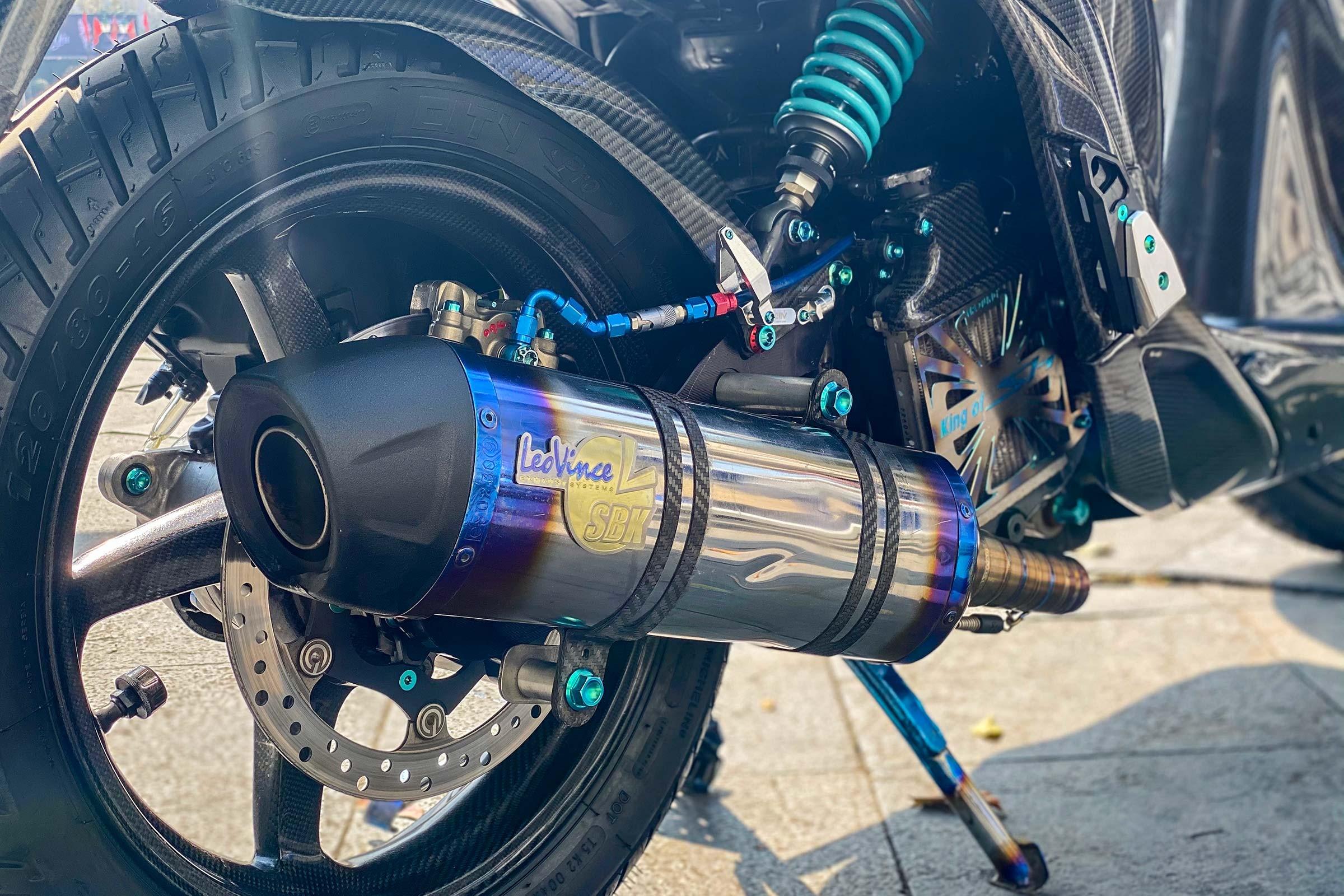 Xe độ pô phạt bao nhiêu?